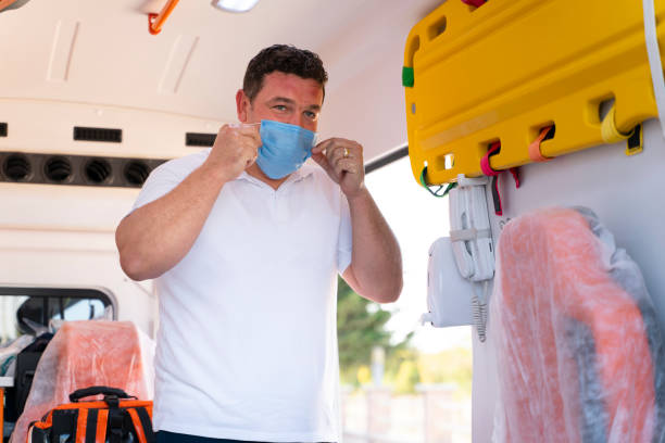 Protocollo di sicurezza anti contagio da virus su ambulanza